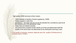 Introduction to CSSD | PPTX