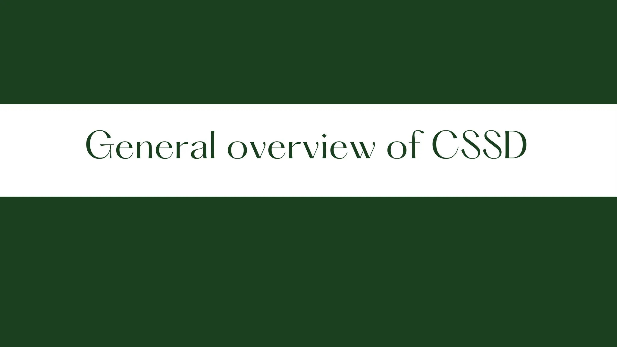 Introduction to CSSD, Decontamination is an entry-level program for new ...