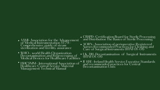 Introduction to CSSD, Decontamination is an entry-level program for new ...