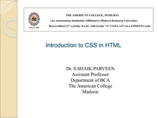 Introduction to CSS in HTML.ppt
