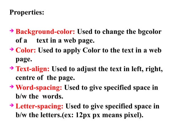 Introduction To Css And Its Attributes With Syntax Odp Web Design And