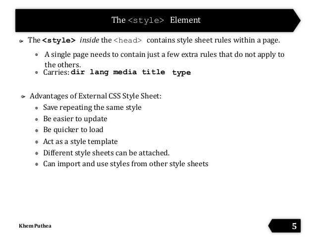 Introduction to css part1