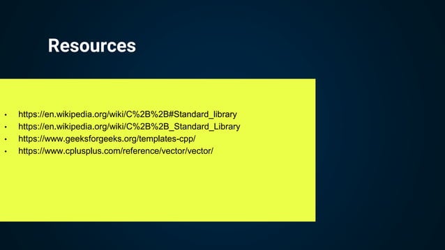 Introduction to C++, Standard Library, Class Template vector.pptx
