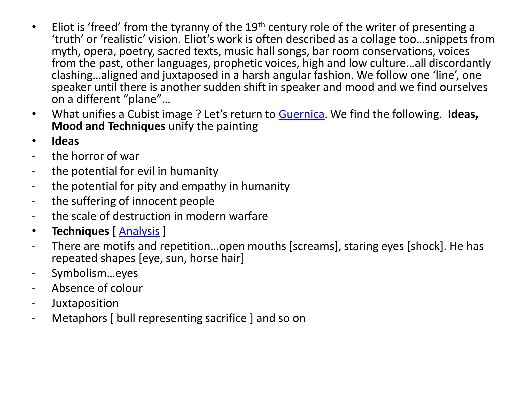 Introduction to cubism | PPTX