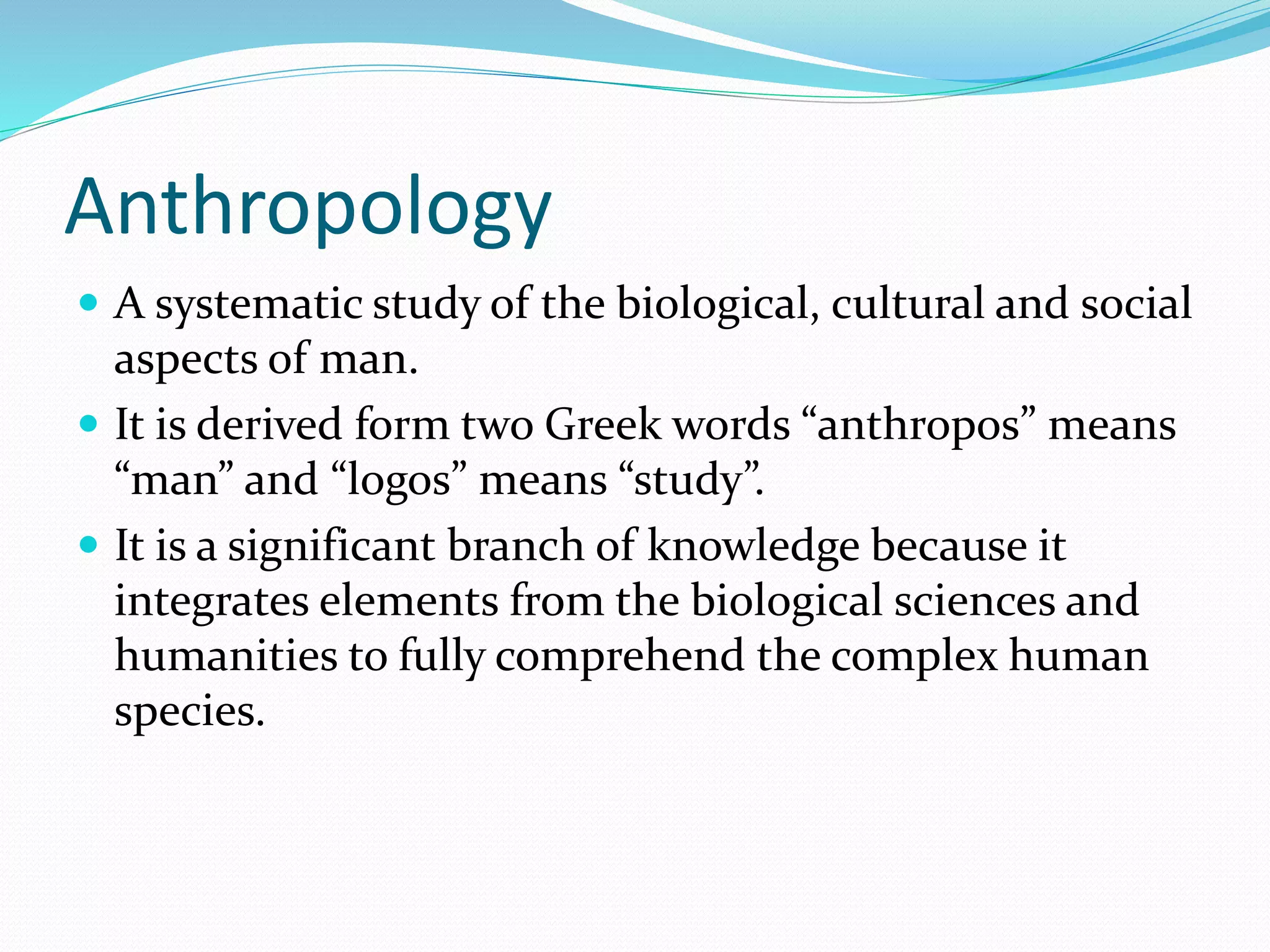 Introduction to culture, society, and politics | PPTX