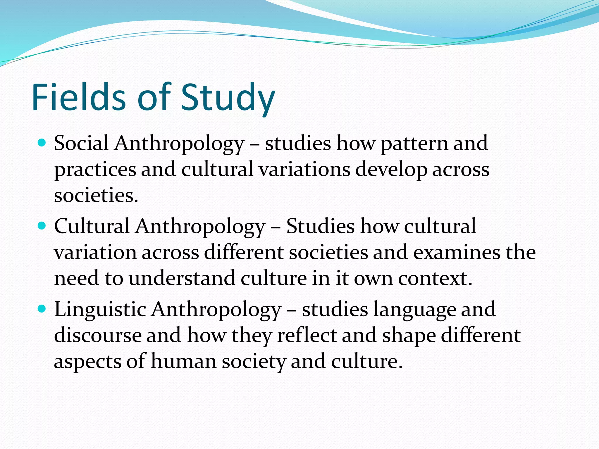 Introduction to culture, society, and politics | PPTX