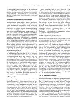 Introduction to current and future protein therapeutics - a protein ...