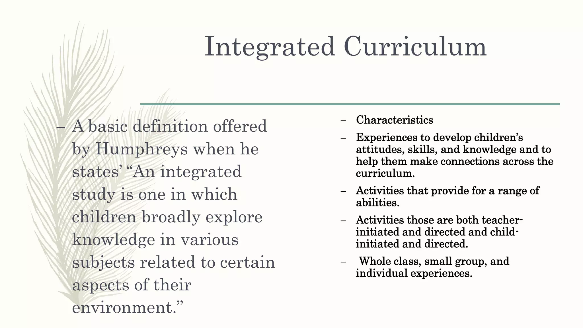 Introduction to curriculum | PPTX
