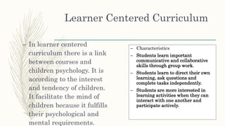 Introduction to curriculum | PPTX
