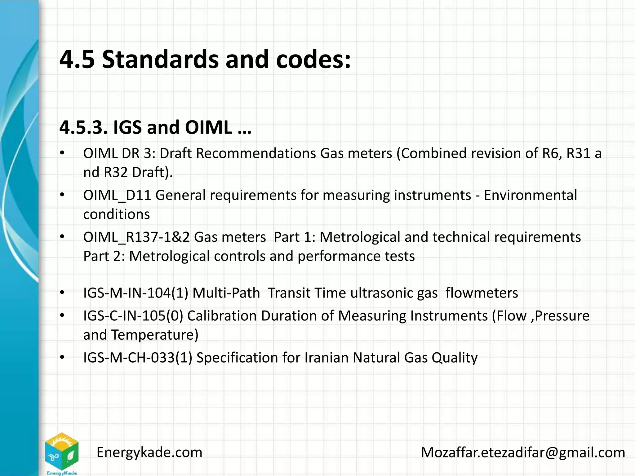 Introduction to Fiscal Metering (Custody Transfer) | PPTX