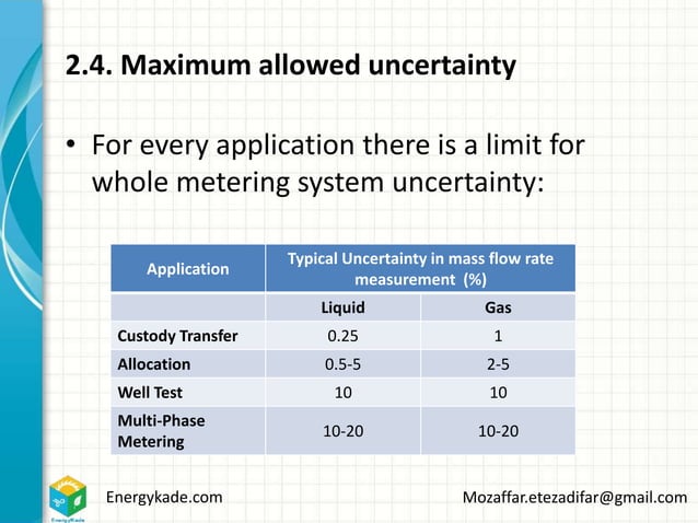 Introduction to Fiscal Metering (Custody Transfer) | PPTX | Business ...