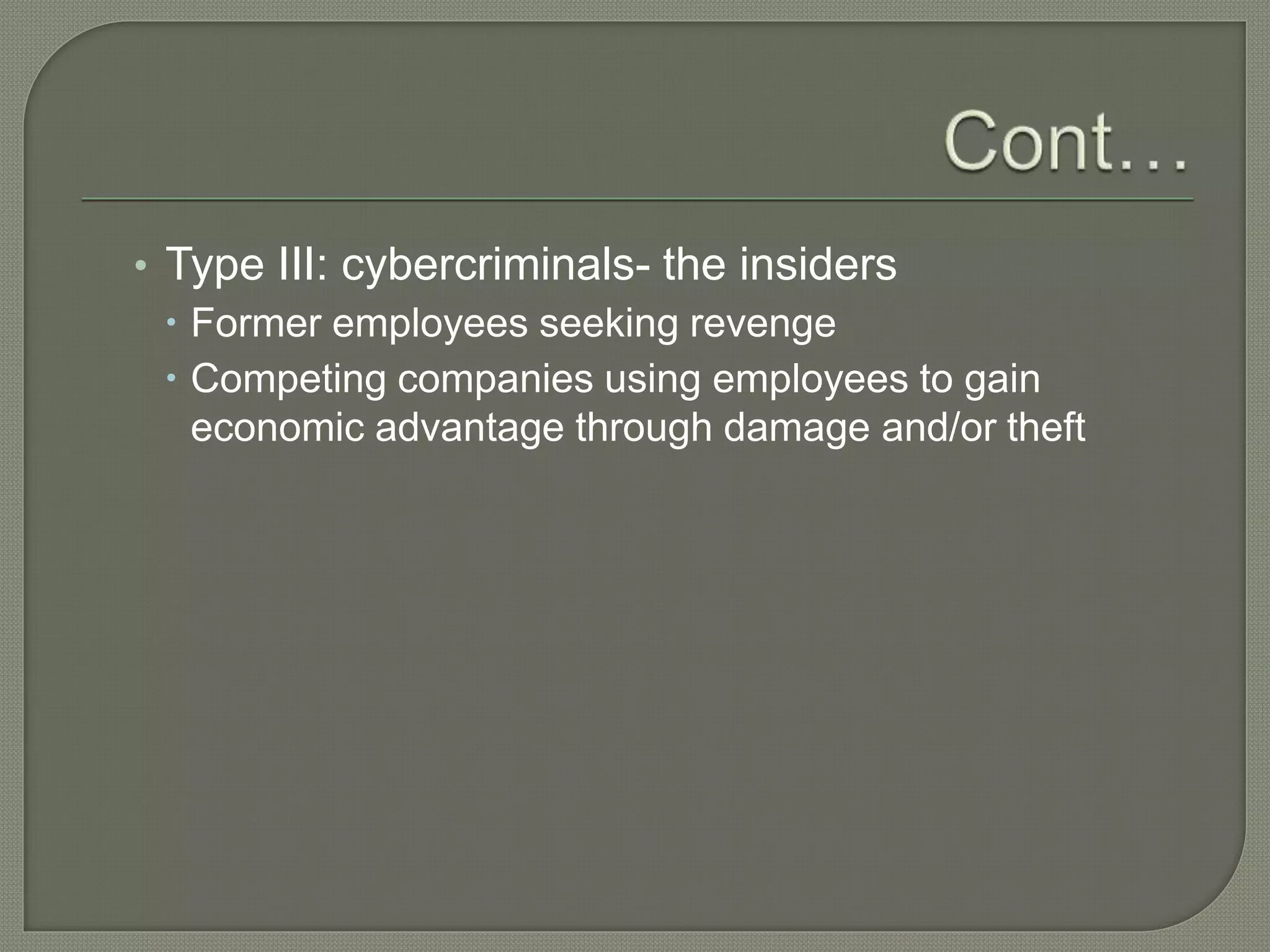 Introduction to cybercrime | PPTX