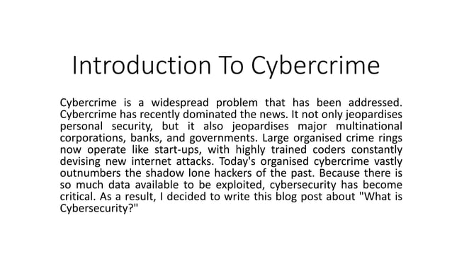 Introduction To Cybercrime.pptx