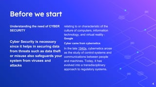 Introduction to Cyber Security | PPTX