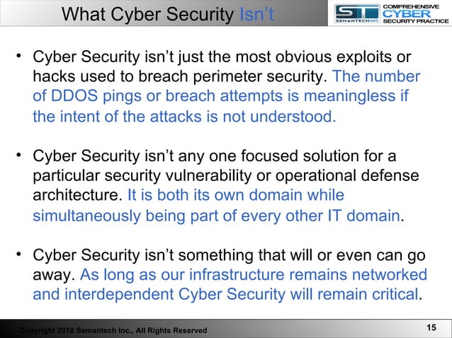 Introduction to Cyber Security | PPT
