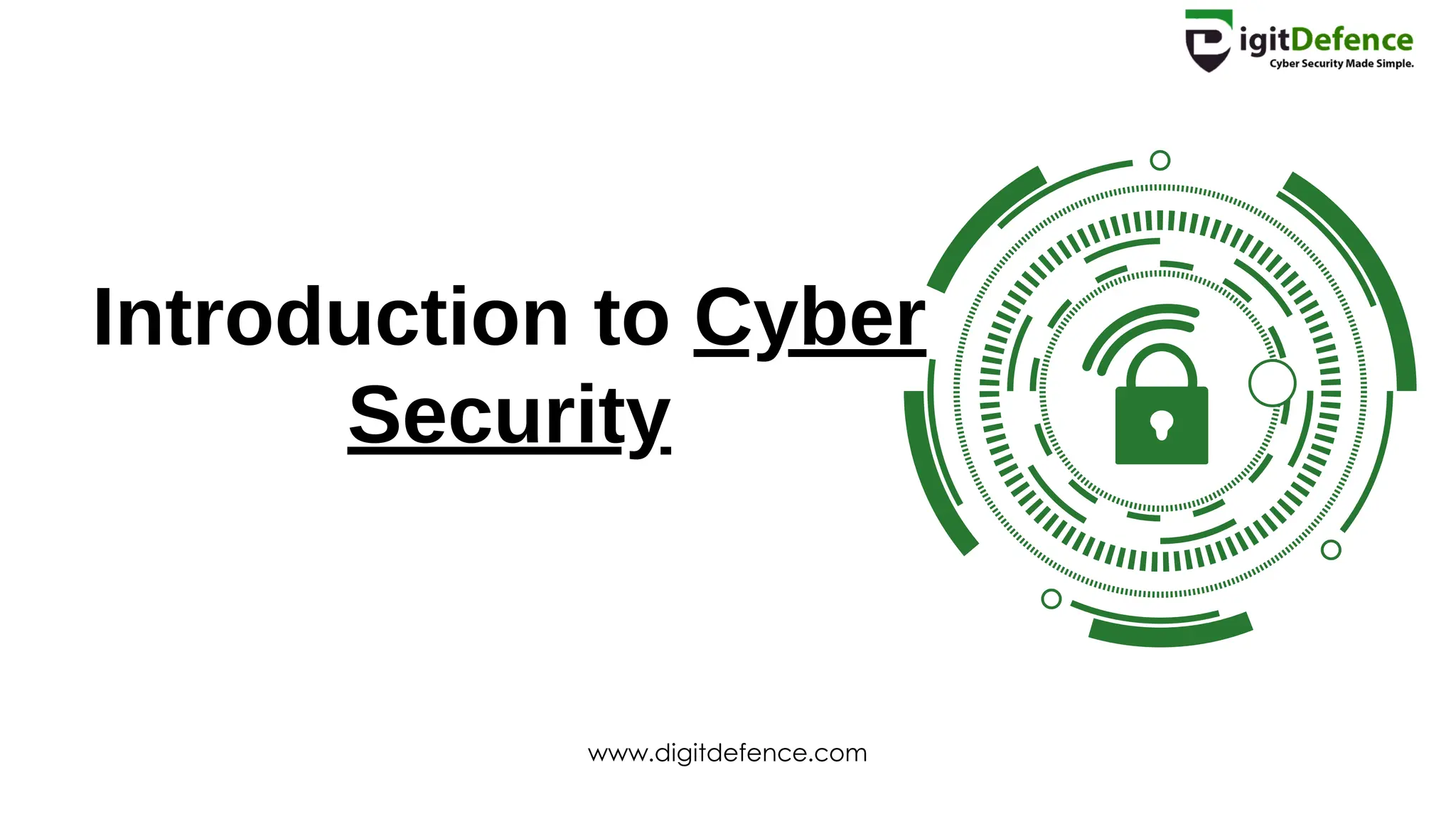Introduction to Cyber Security presentation | PDF