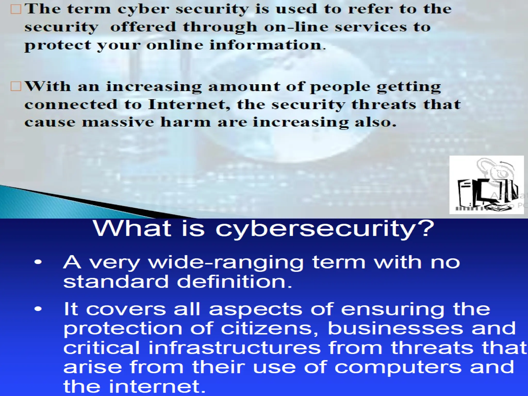 Introduction to Cyber Security - Best Practices-Standards and a plan of ...