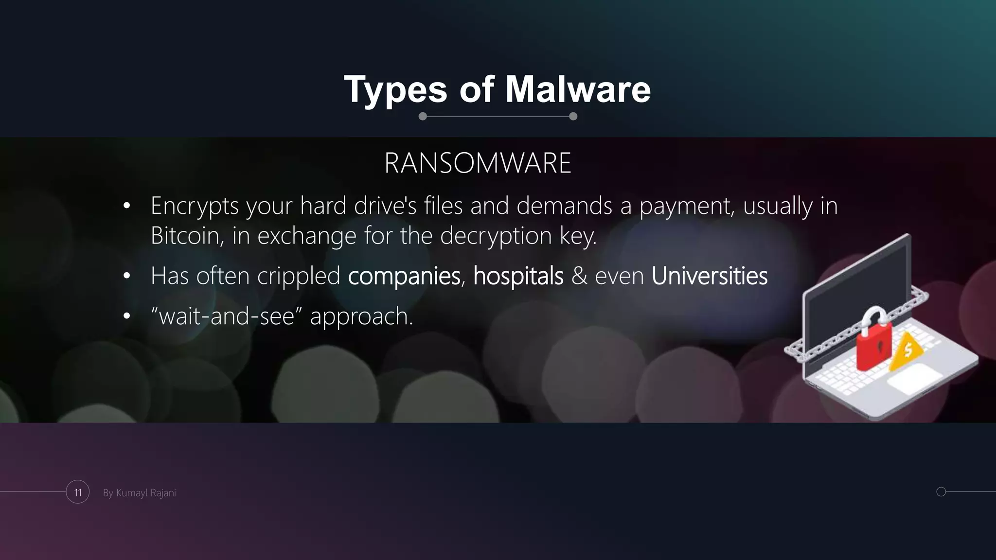 Introduction to Cyber Security | Malware | Phishing attacks | PPT