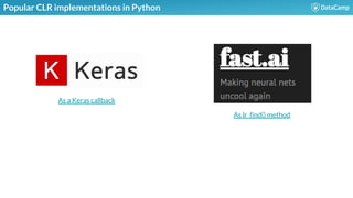 Introduction to cyclical learning rates for training neural nets | PDF