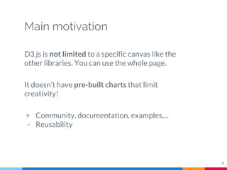 Introduction to data visualisation with D3 | PDF