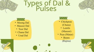 Introduction to dal & pulses Dal & Pulses: A Nutritional Powerhouse | PPTX