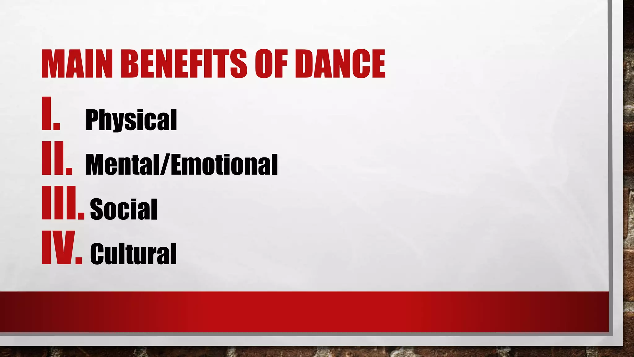 Introduction to Dance | PPTX