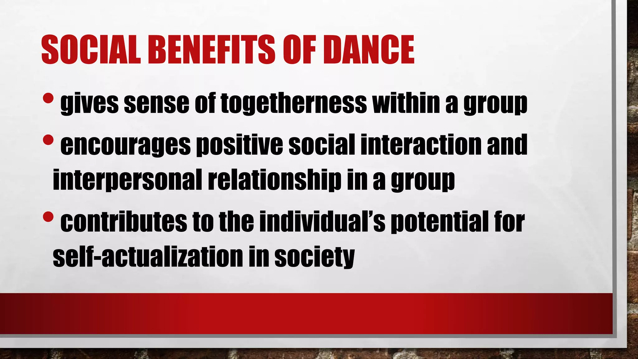 Introduction to Dance | PPTX