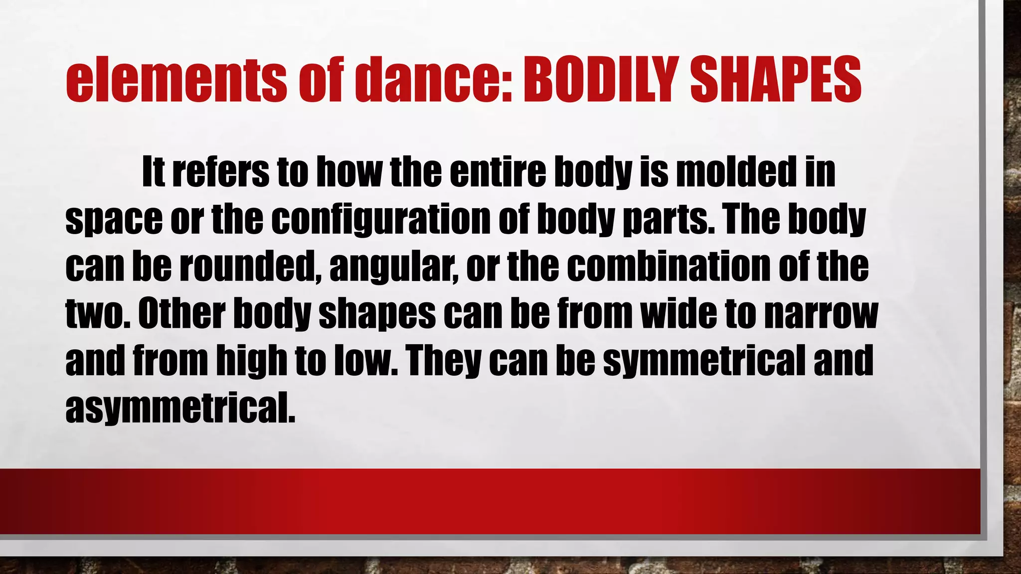 Introduction to Dance | PPTX