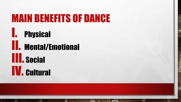 Introduction to Dance | PPTX