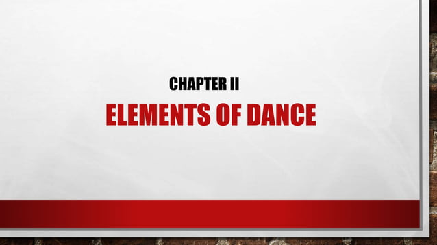 Introduction to Dance | PPTX