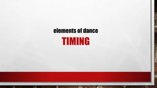 Introduction to Dance | PPTX
