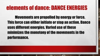 Introduction to Dance | PPTX