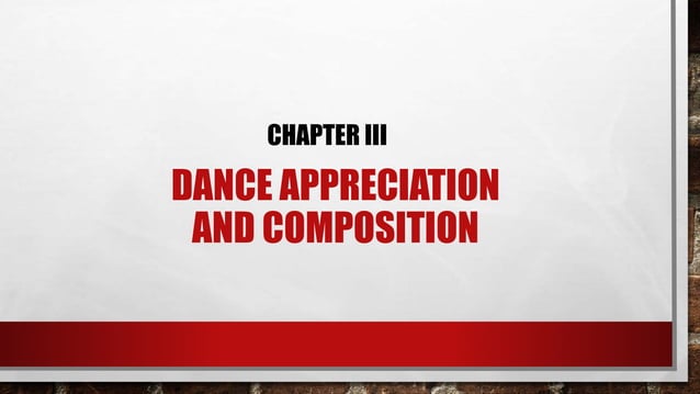 Introduction to Dance | PPTX