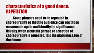 Introduction to Dance | PPTX