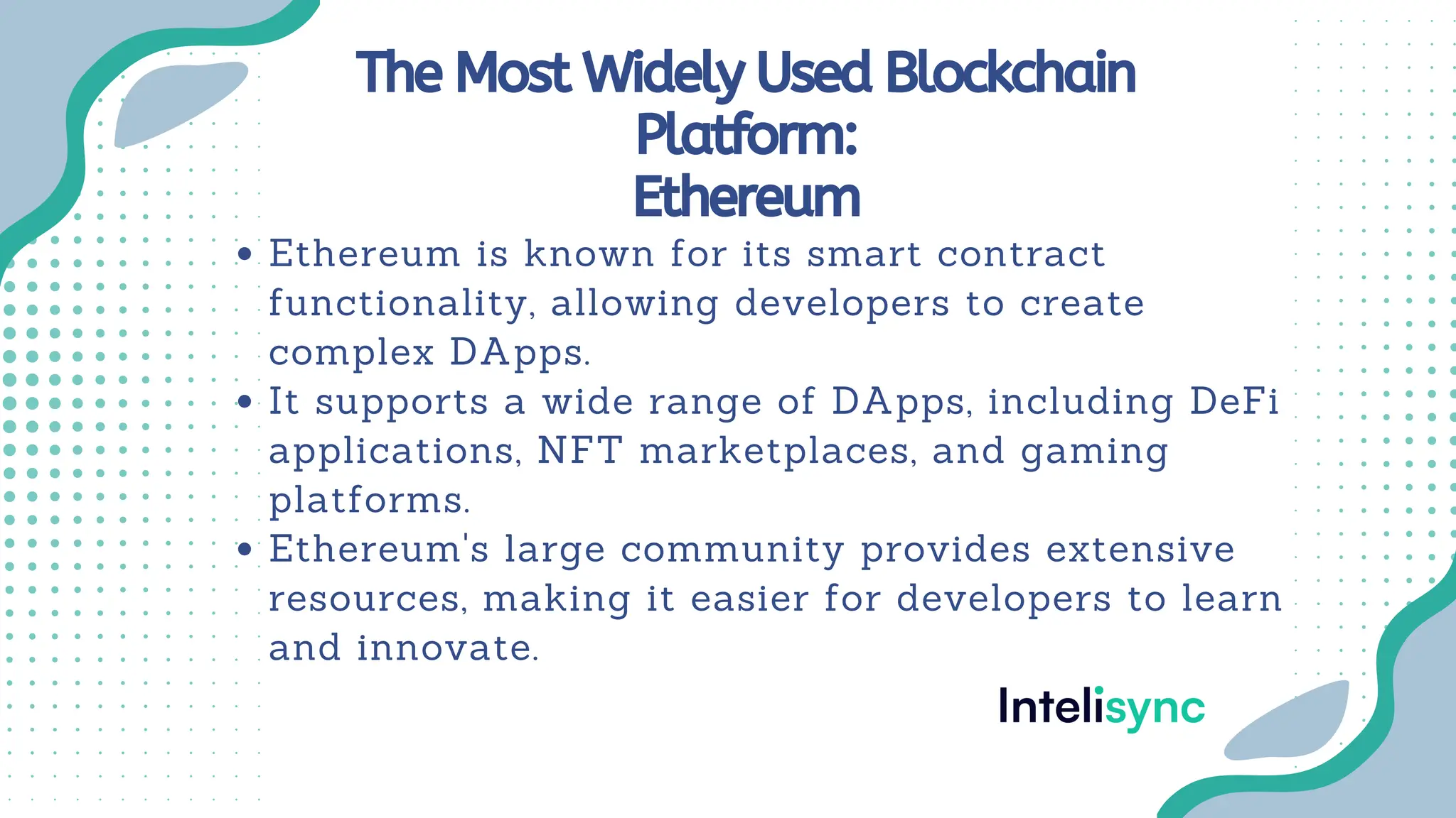 Blockchain Platforms For Developing Dapps Ppt
