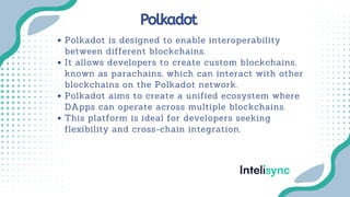 Blockchain Platforms for Developing DApps | PDF | Computer Software and Applications | Computing