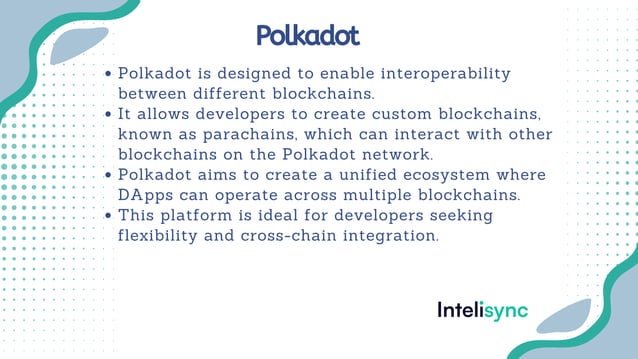 Blockchain Platforms For Developing Dapps Ppt