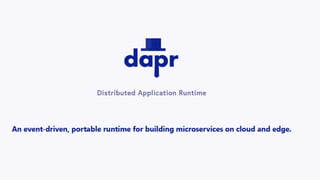 Eugene Bova "Dapr (Distributed Application Runtime) in a Microservices Architecture" | PPT