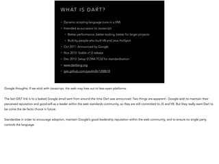 Introduction to Dart | PDF