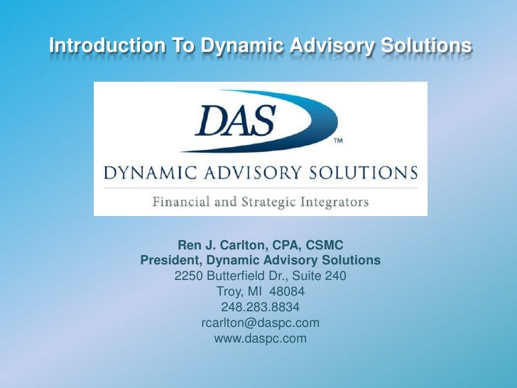 Introduction To Das