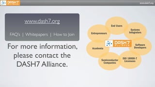 Introduction To DASH7 Technology | KEY