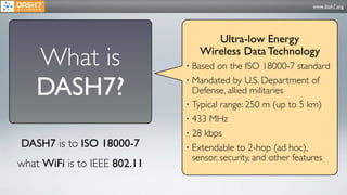 Introduction To DASH7 Technology | KEY