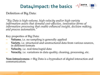 Introduction to Data4Impact | PPT