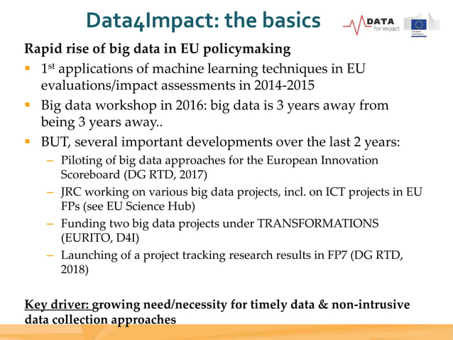 Introduction to Data4Impact | PPT