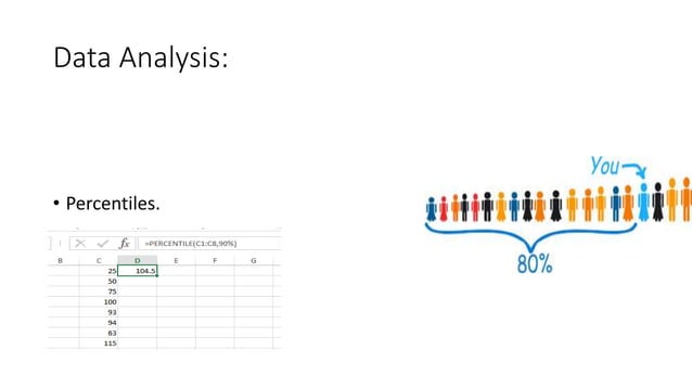 Introduction to data analysis using excel | PPTX | Technology & Computing