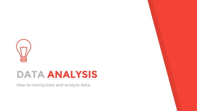 Introduction to data analysis using python | PPTX | Technology & Computing
