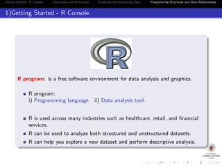 Introduction to data analysis using R | PDF
