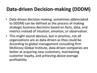 Introduction to Data Analytics - PPM.pptx | Databases | Computer ...