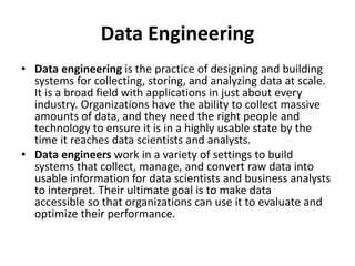 Introduction to Data Analytics - PPM.pptx | Databases | Computer Software and Applications