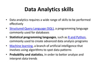 Introduction to Data Analytics - PPM.pptx | Databases | Computer Software and Applications
